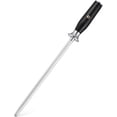 10 in. Honing Steel, Shogun Series Honing Rod with G10 Fiberglass ...