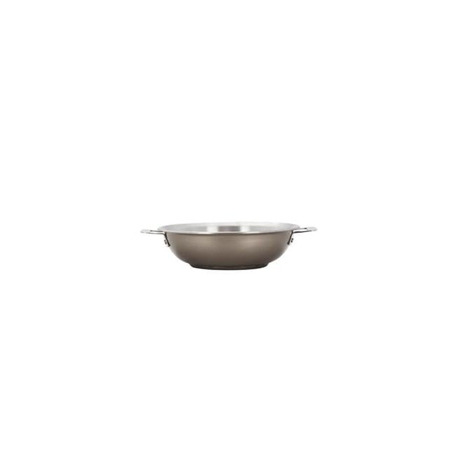 10 in. Hotstone Taupe Cucina Stir Fry Pan with 2 Side Handles ...