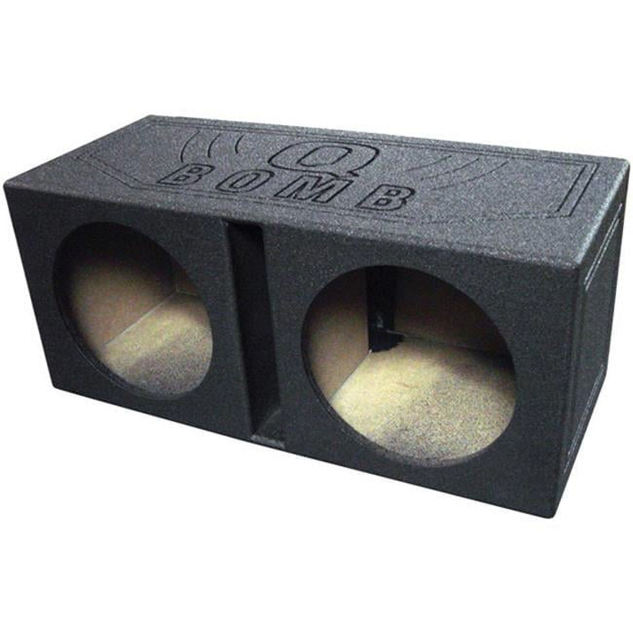 10 in. Qbomb Dual Woofer Box Ported - Walmart.com