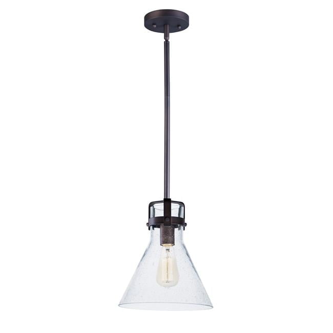 10 in. Seafarer One-Light Single Pendant Ceiling Light, Oil Rubbed ...