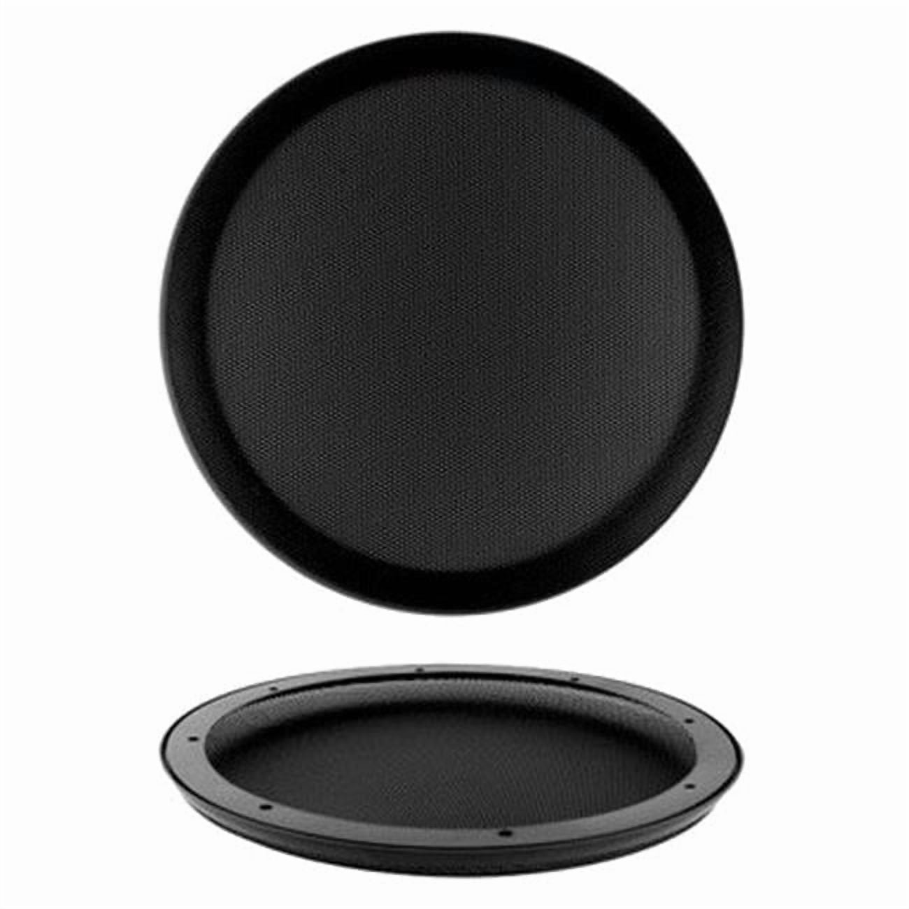 10 in. Snap-On Steel Mesh Protective Speaker Grills with Plastic Ring ...