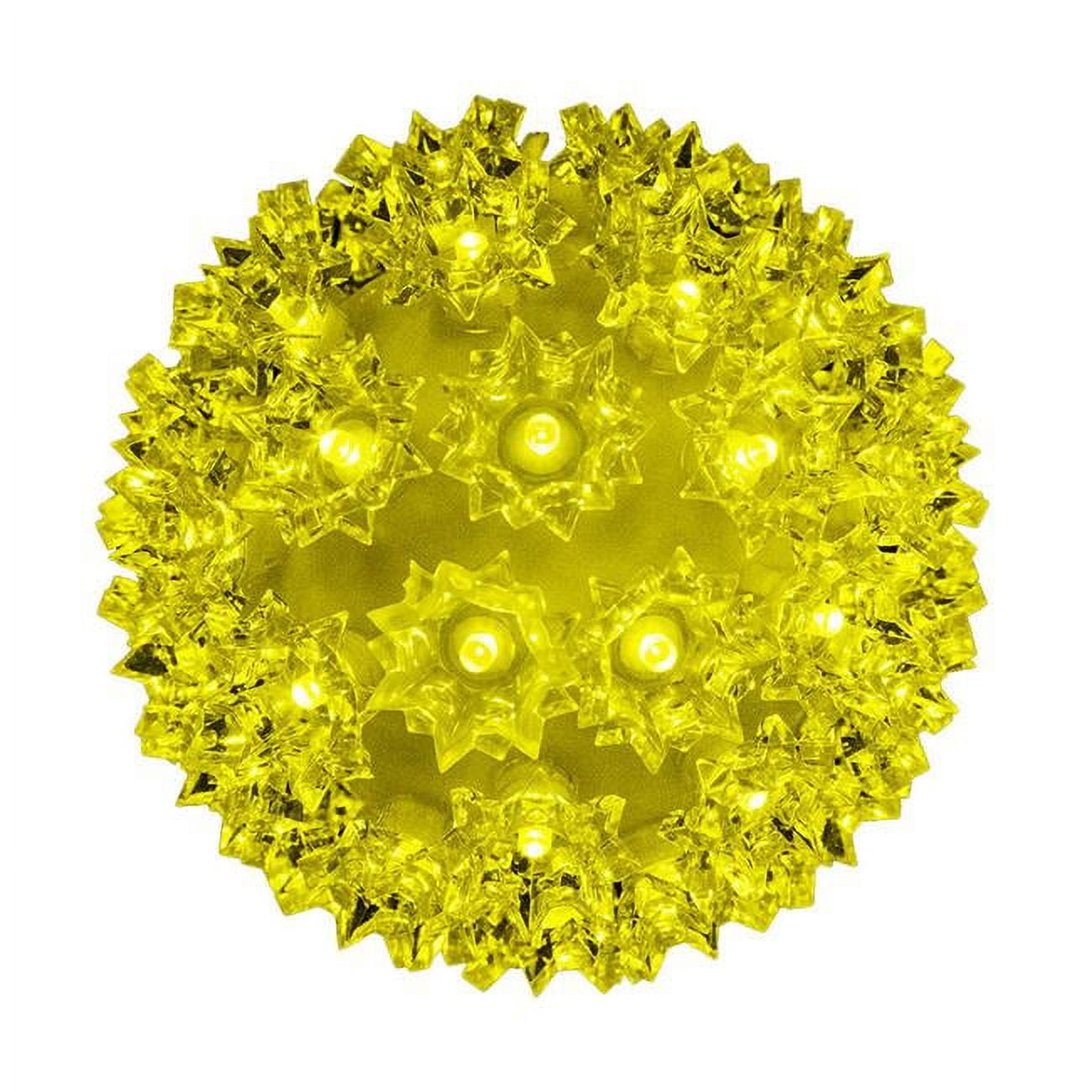 10 in. Sphere 150 LED Lights - Yellow - Walmart.com