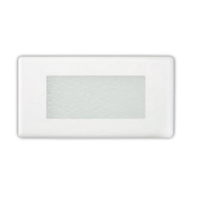 10 in. Textured Frosted Glass Step Light Faceplate Cover - Walmart.com