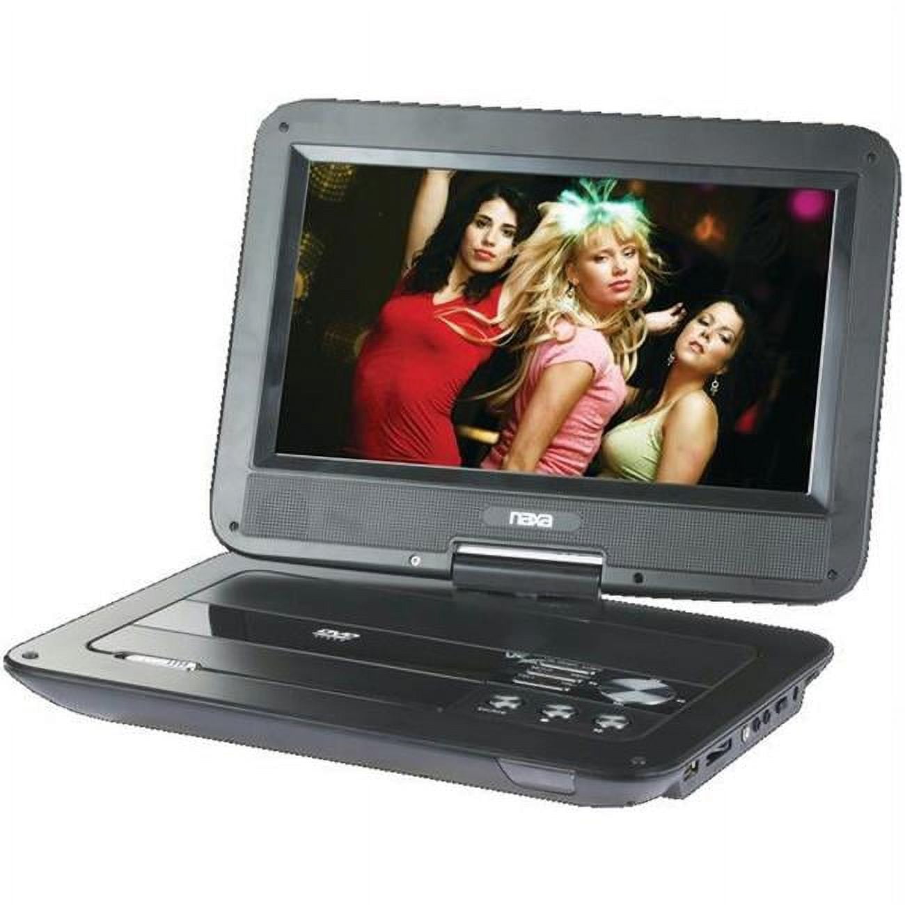 10 in. Tft Lcd Swivel Screen Portable Dvd Player - Walmart.com