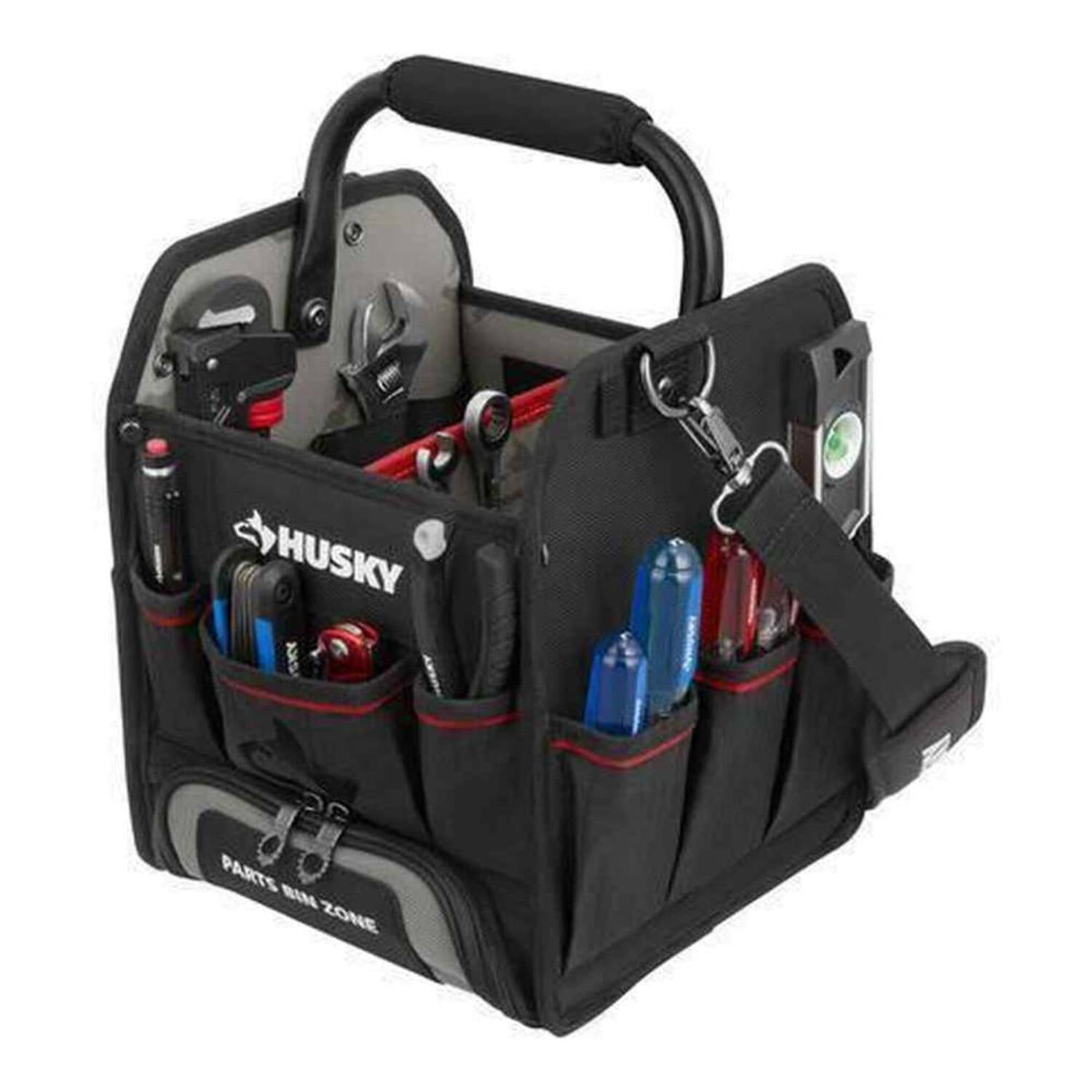 10 in. Tool Tote with Integrated Parts Bin Zone - Walmart.com