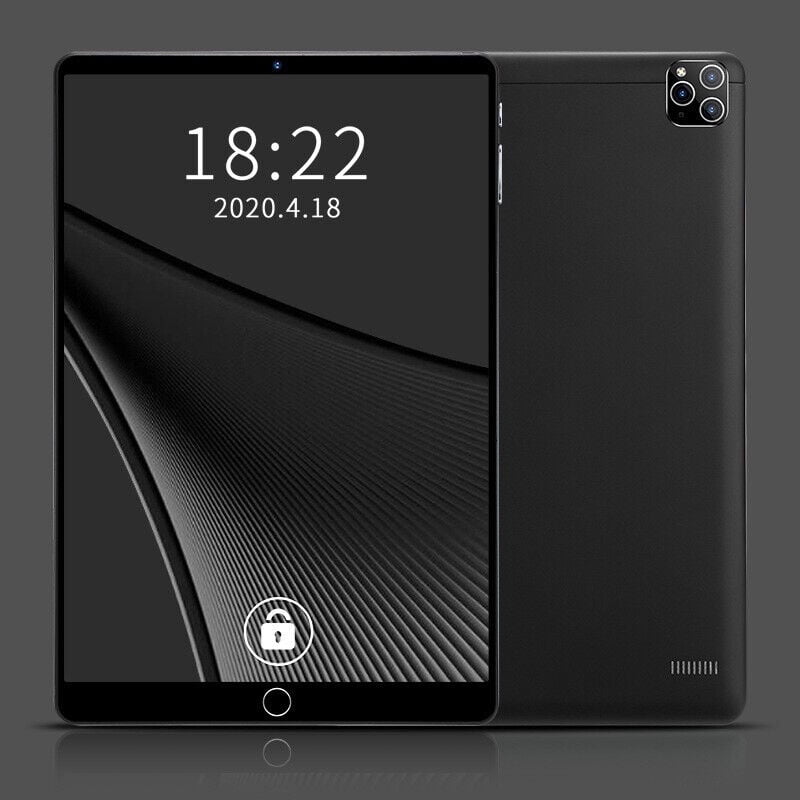 10-inch Android 12 Tablet 8GB RAM 256GB ROM Deca-Core Multi-Camera ...