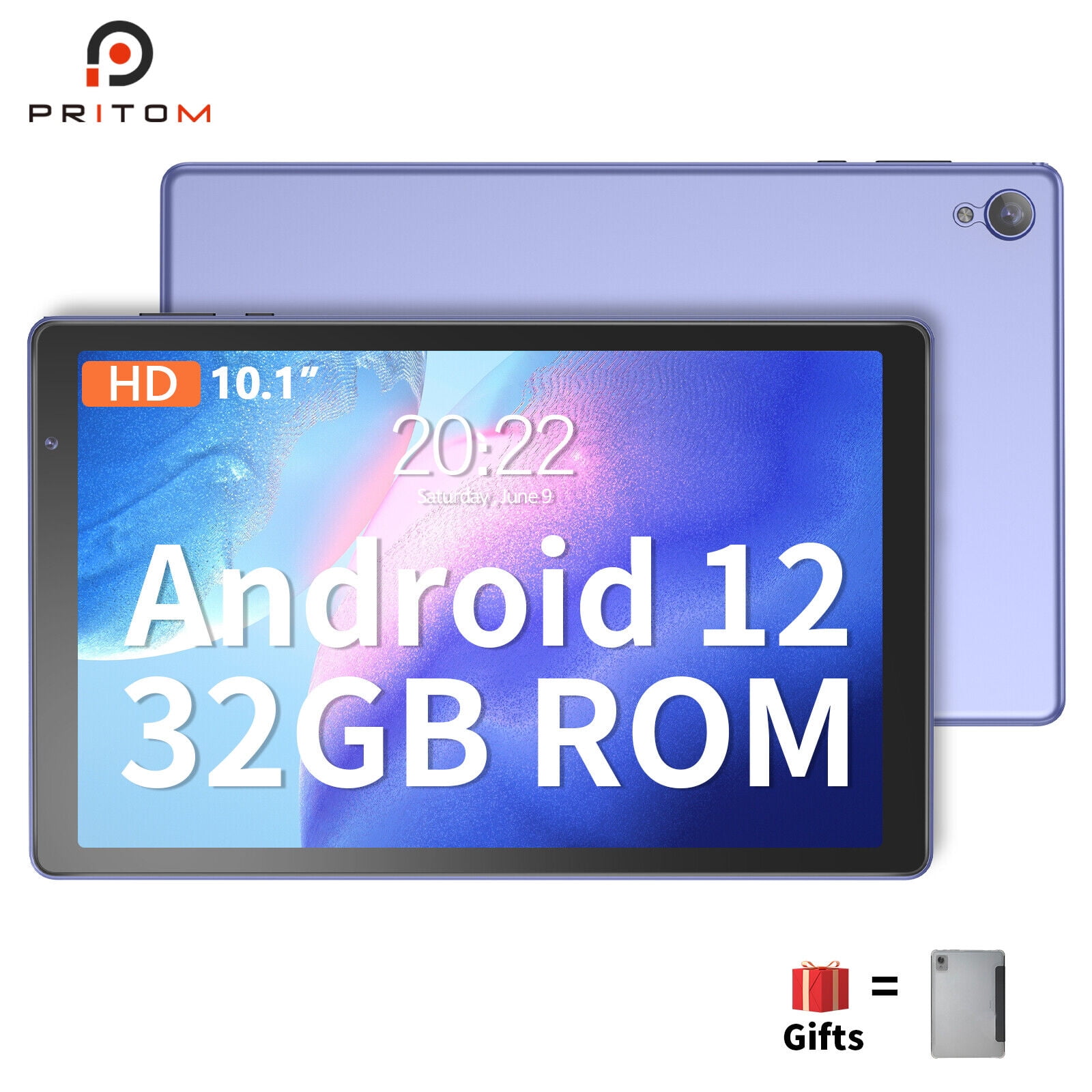 10 inch Android 13 Tablet,32GB 64GB 128GB Quad-Core Pad Wifi 6000mAh ...