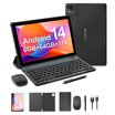 10.1inch Android 14 Tablet, Octa-Core Touch Screen Tablet, 10GB RAM+ ...