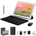 10 inch Android Tablet PC Android 13 Tablet with Keyboard Mouse 4GB ...