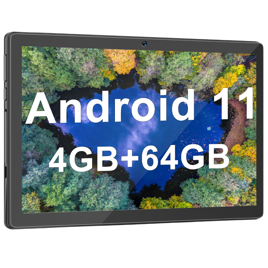 10 inch Android Tablet with Keyboard,6000 mAh,64GB,256GB Expand,Dual ...