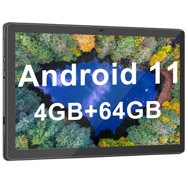 10 inch Android Tablet with Keyboard,6000 mAh,64GB,256GB Expand,Dual ...