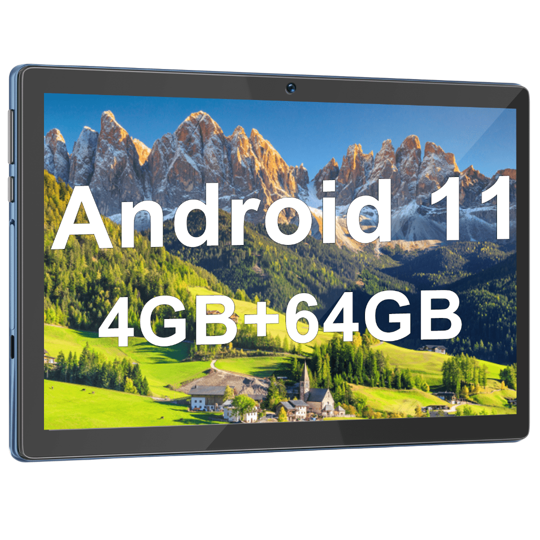 10 inch Android Tablet with Keyboard,6000 mAh,64GB,256GB Expand,Dual ...