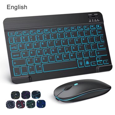 rii i8+ bt mini wireless bluetooth backlight touchpad keyboard with ...