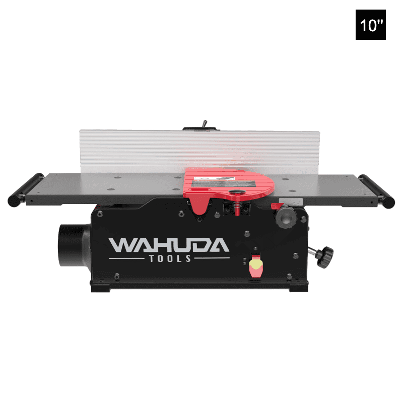 10-inch Benchtop Wood Jointer, Spiral Cutterhead Portable Jointer w ...