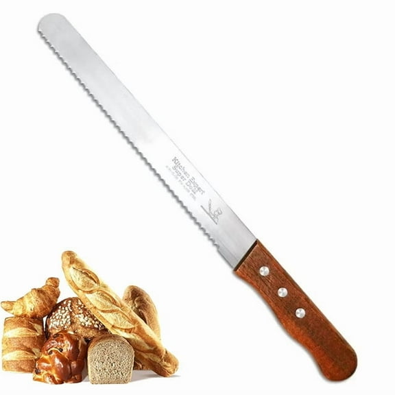 Generic Multiple Serrated Bread Knife, Bread Slicer For Homemade Bread ...