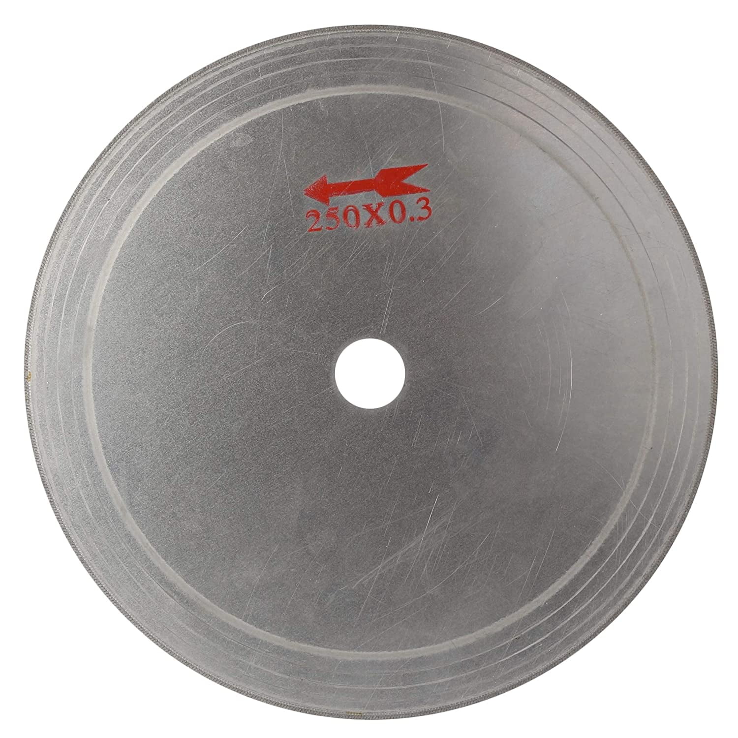 10" inch Diamond Lapidary Saw Blade Ultra-Thin Rim 0.55mm Cutting Disc ...