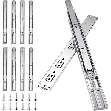 Drawer Slides 16-60 Inch Full Extension - Heavy Duty 500lbs Pair ...