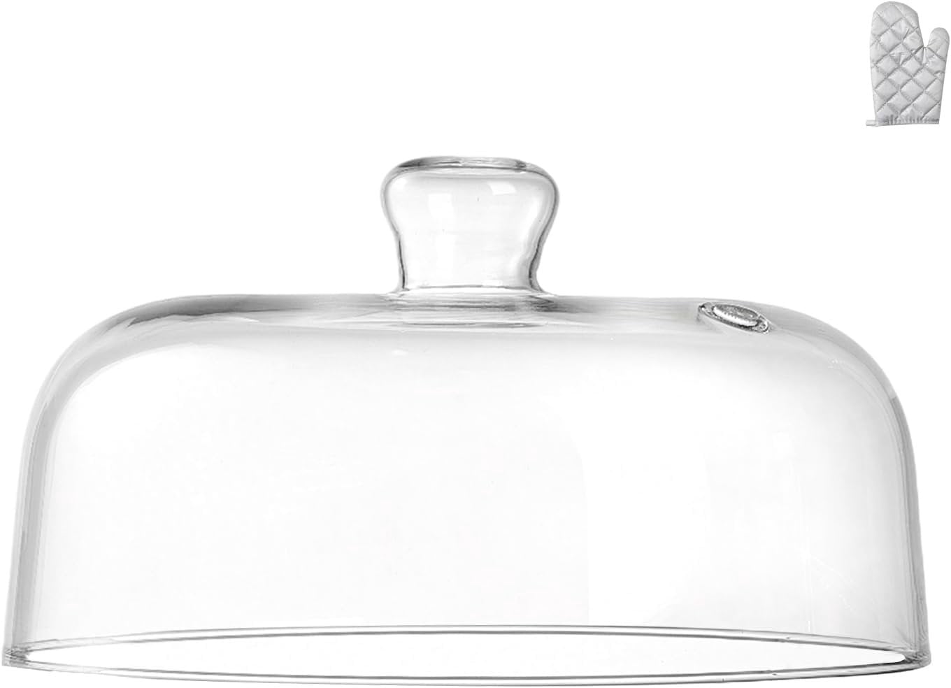 10 inch Glass Microwave Splatter Cover, 5" Extra Tall Microwave Plate ...