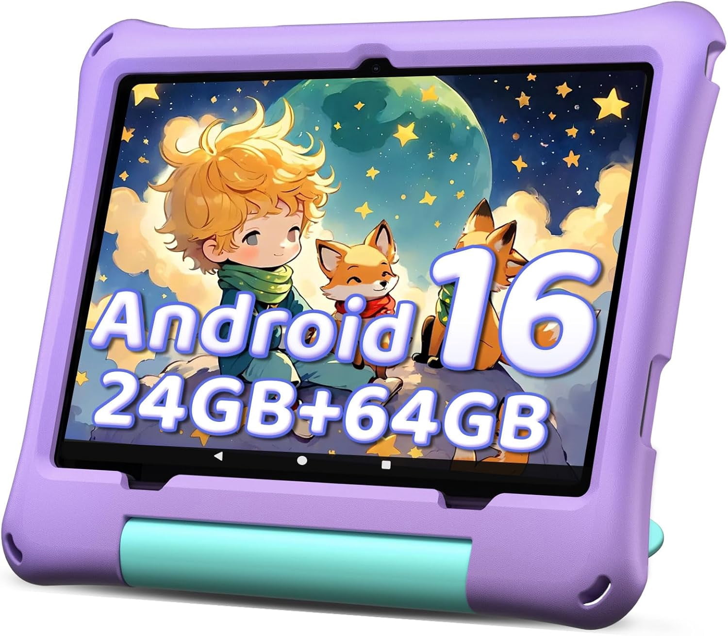 10 inch Kids Tablet, Android 16 Tablet for Kid, 5-Core Processor, 24GB ...