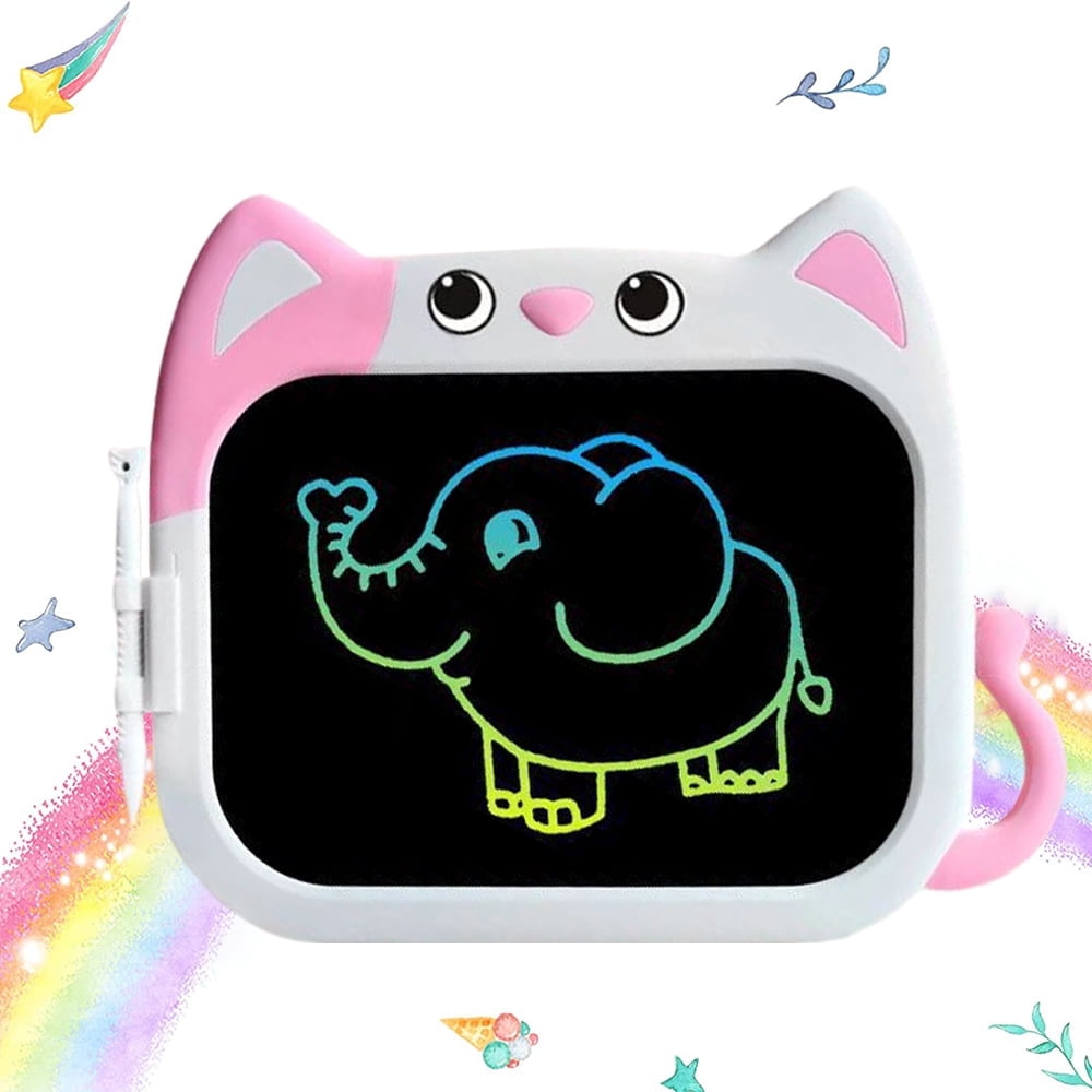 10 inch LCD Writing Tablet, Cute Cat Electronic Graphics Tablet ...