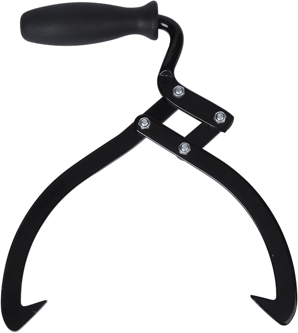 10 inch Log Tongs, Logging Skidding Tongs with Non-Slip Grip, Tongs ...