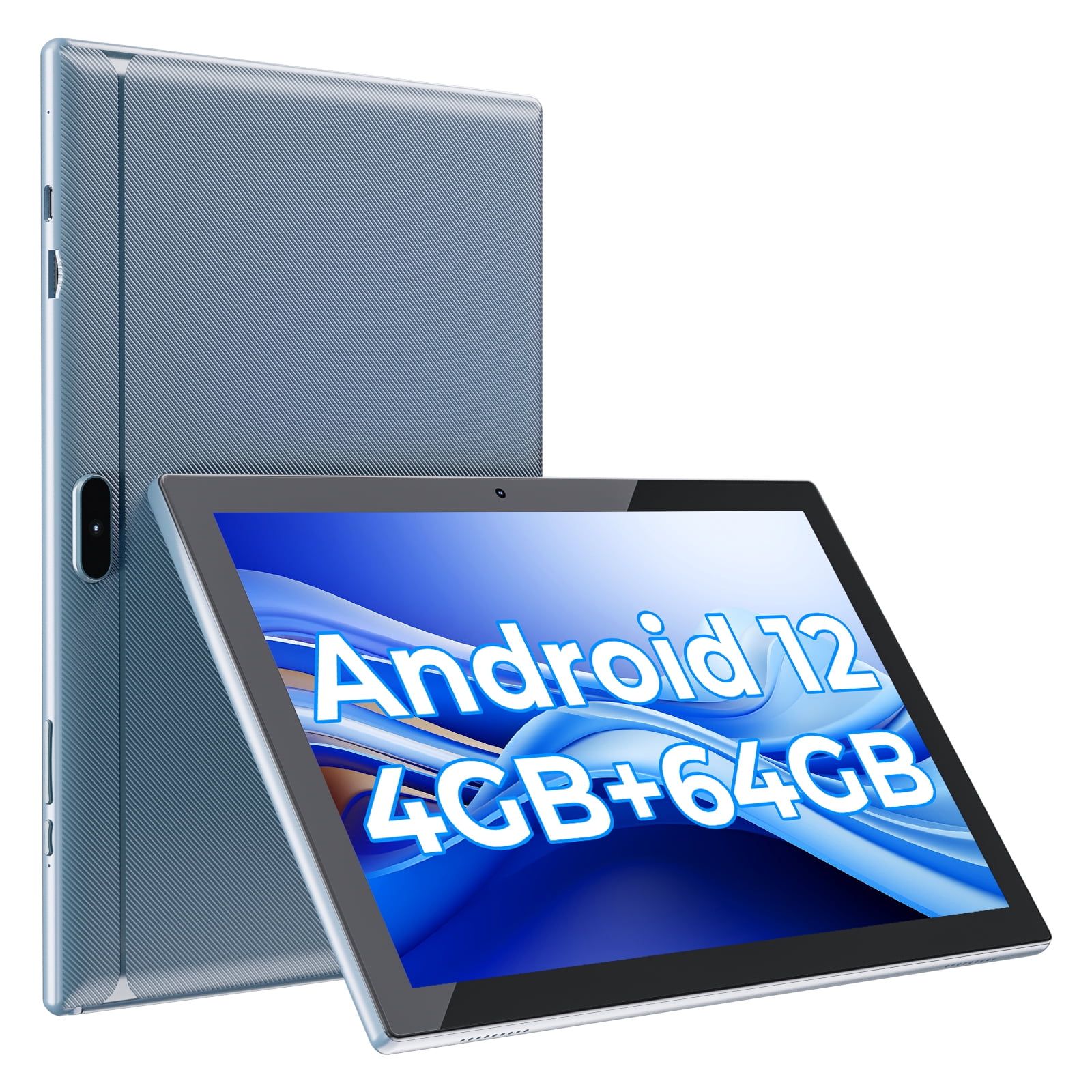 10 inch Tablet Android 12 Tablets, 4GB RAM 64GB ROM 512GB Expandable ...
