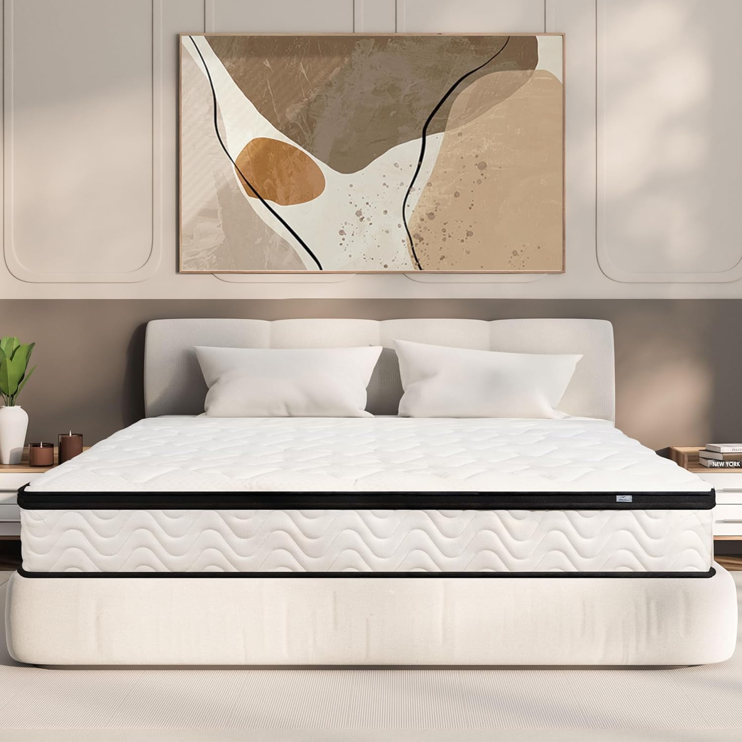 10-inch full-size mattress | Box-packed hybrid full-size mattress ...