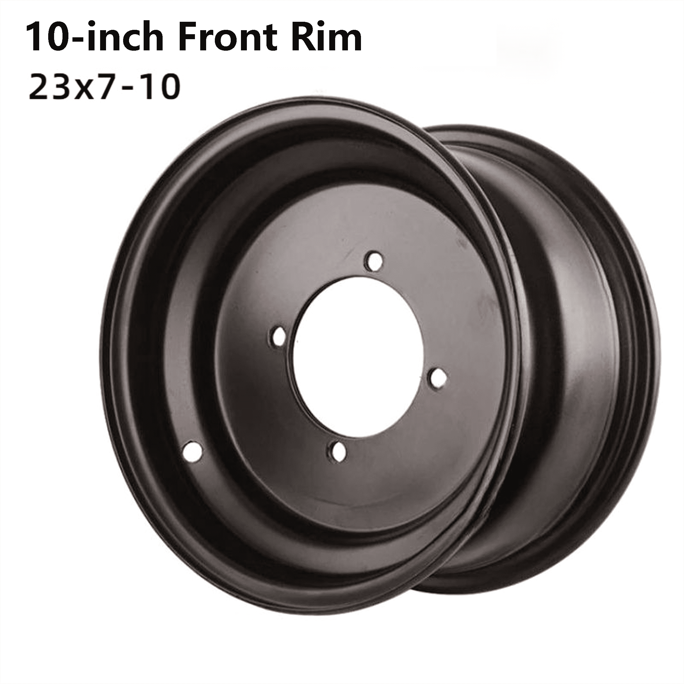 10 inch iron wheel rim front 23x7-10 for Kart ATV off-road vehicles ...