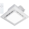 10-inch panel bathroom exhaust fan with light, 8-inch 8-inch ceiling ...