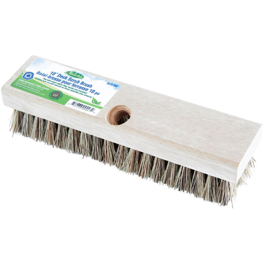 10 inch(s) Threaded Union Fibre Deck Scrub Brush - Walmart.com
