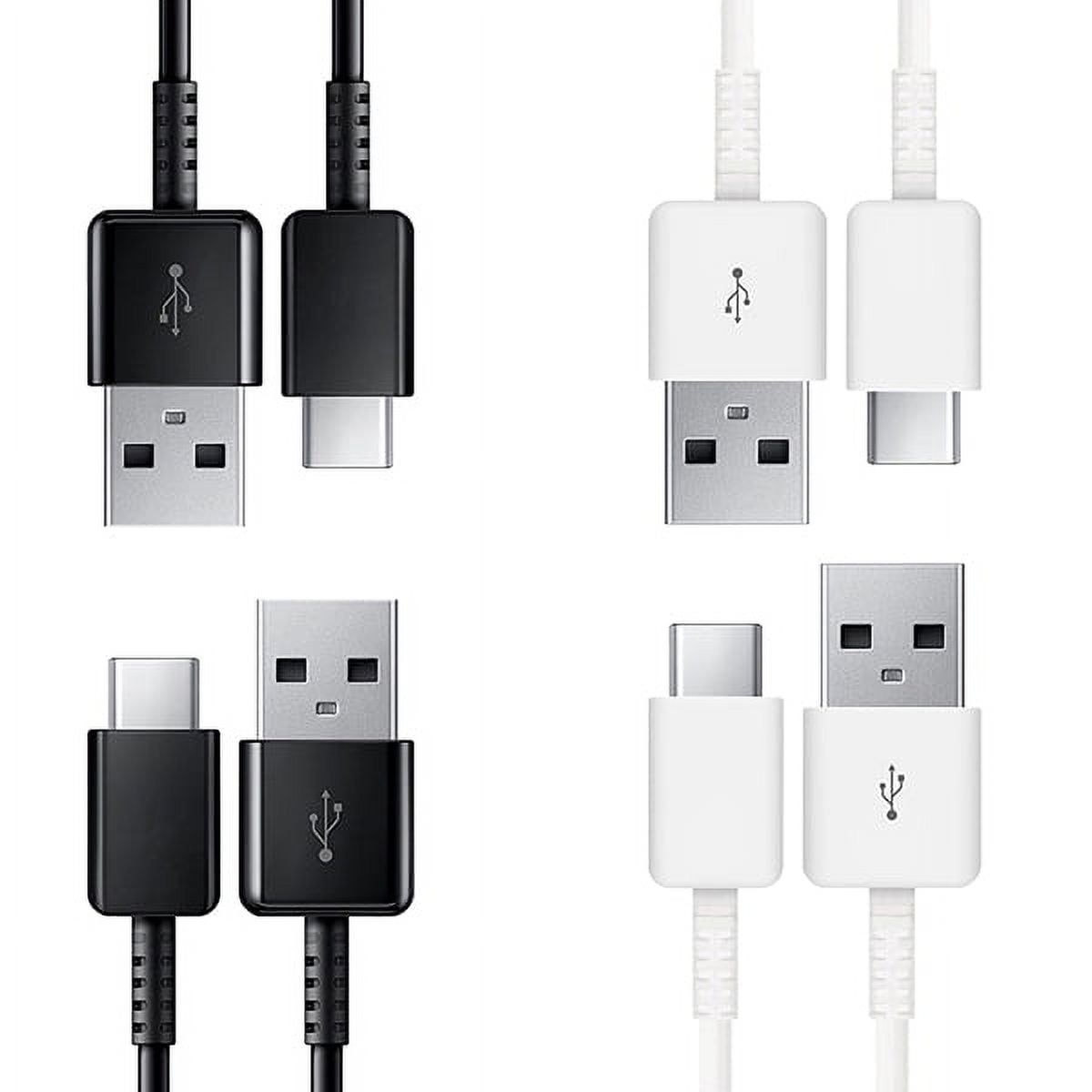 10 inches (2xPack) USB Type-C Cable Compatible with Samsung Galaxy A72 ...