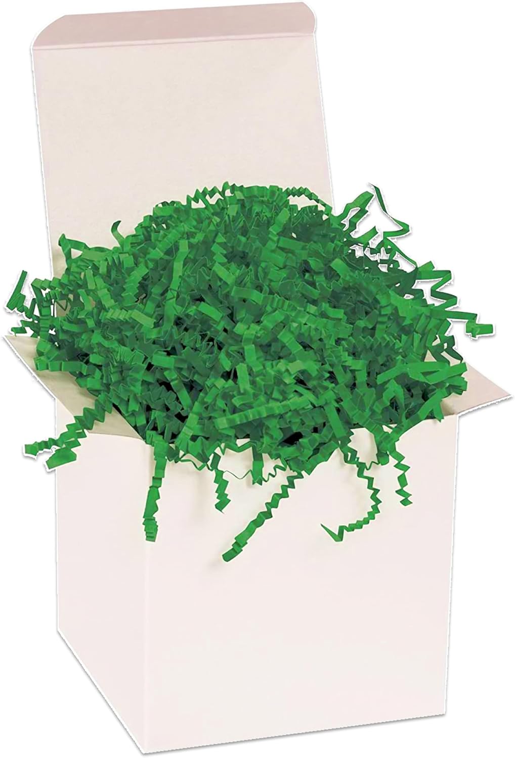 10 lb. Green Crinkle Paper Packing, Shipping, and Moving Box Filler ...