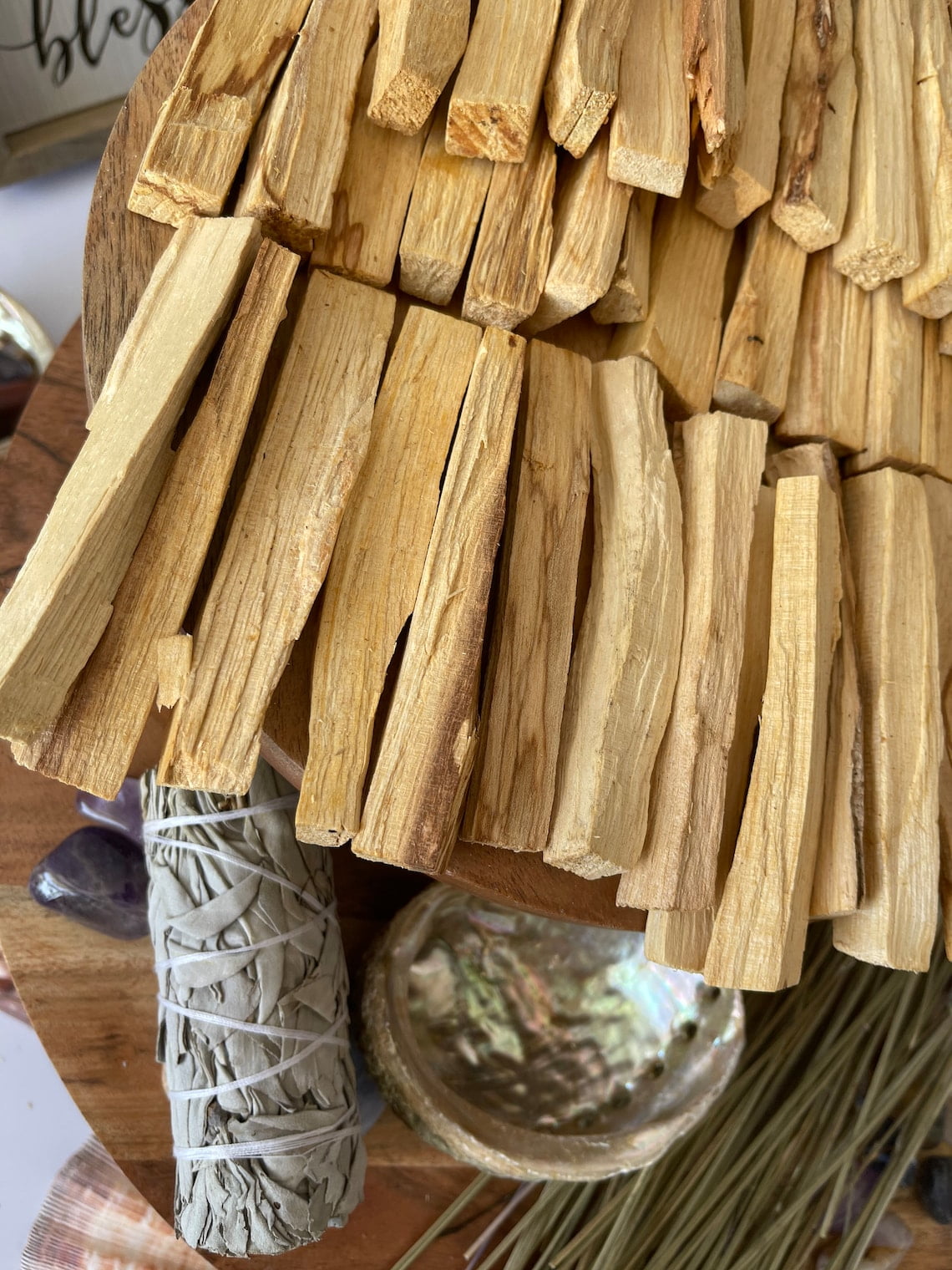 10 lb Organic Wholesale Palo Santo Sticks from PERU,0.5in diameter Bulk ...