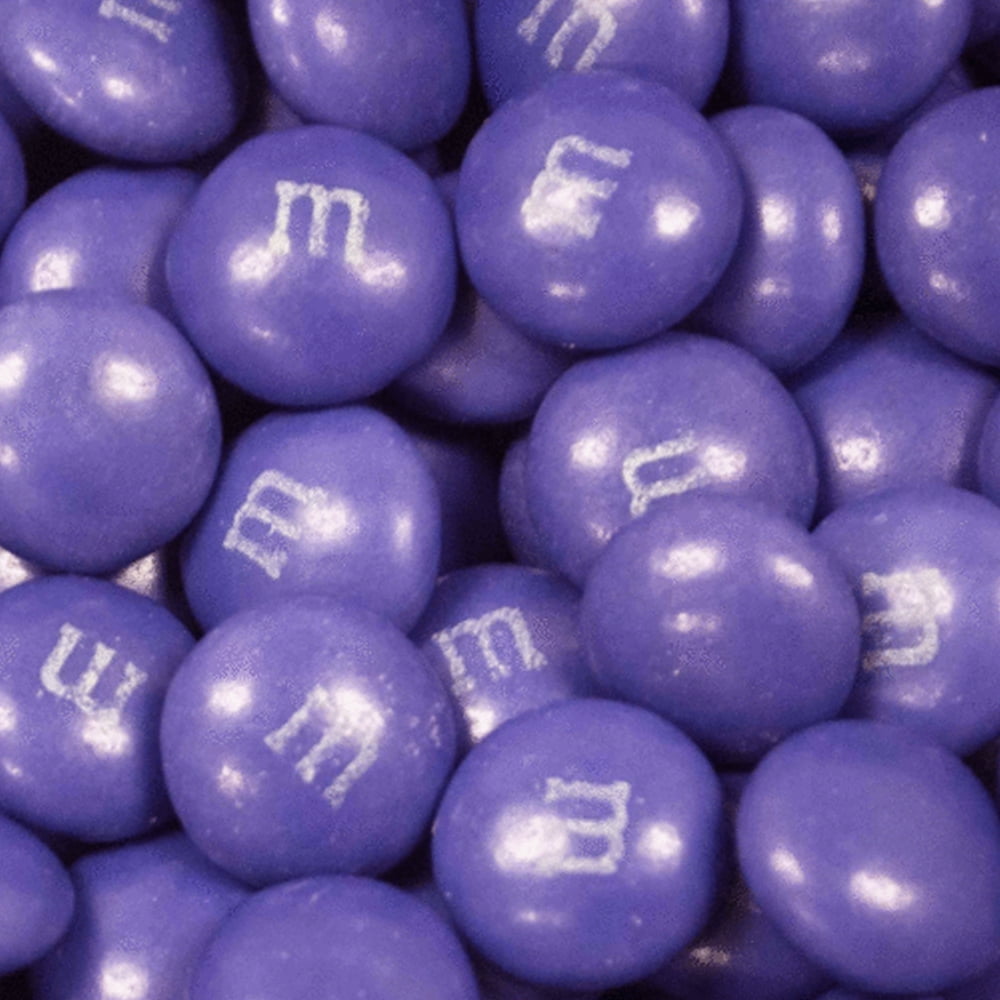 10 lb Purple M&Ms Chocolate Bulk Candy - 5,000 pcs - Walmart.com