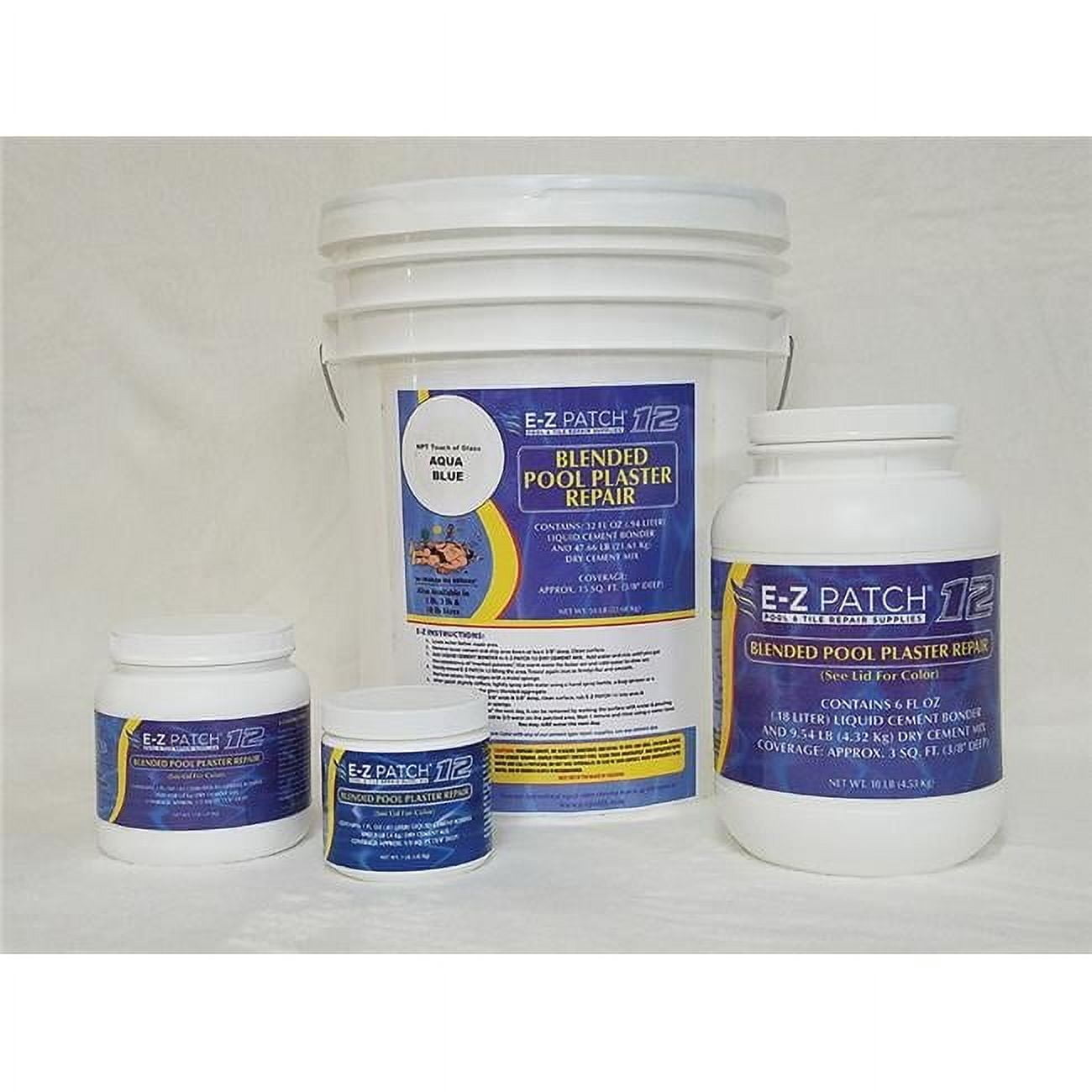 10 lbs NPT JewelScapes Glass Blends White Blue Blends Blended Plaster ...