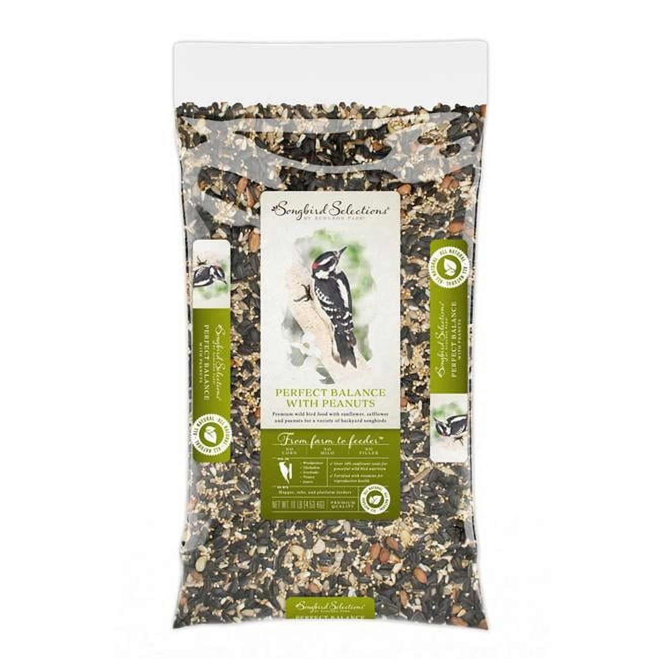 10 lbs Songbird Selections Wild Bird & Poultry Bird Seed, Peanuts ...