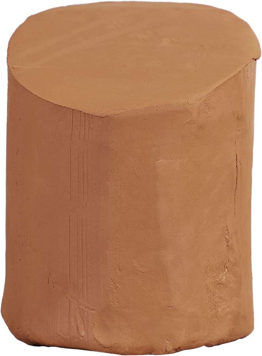 10 lbs Terra Cotta Pottery Clay - Cone 06, Ideal for Wheel Throwing ...