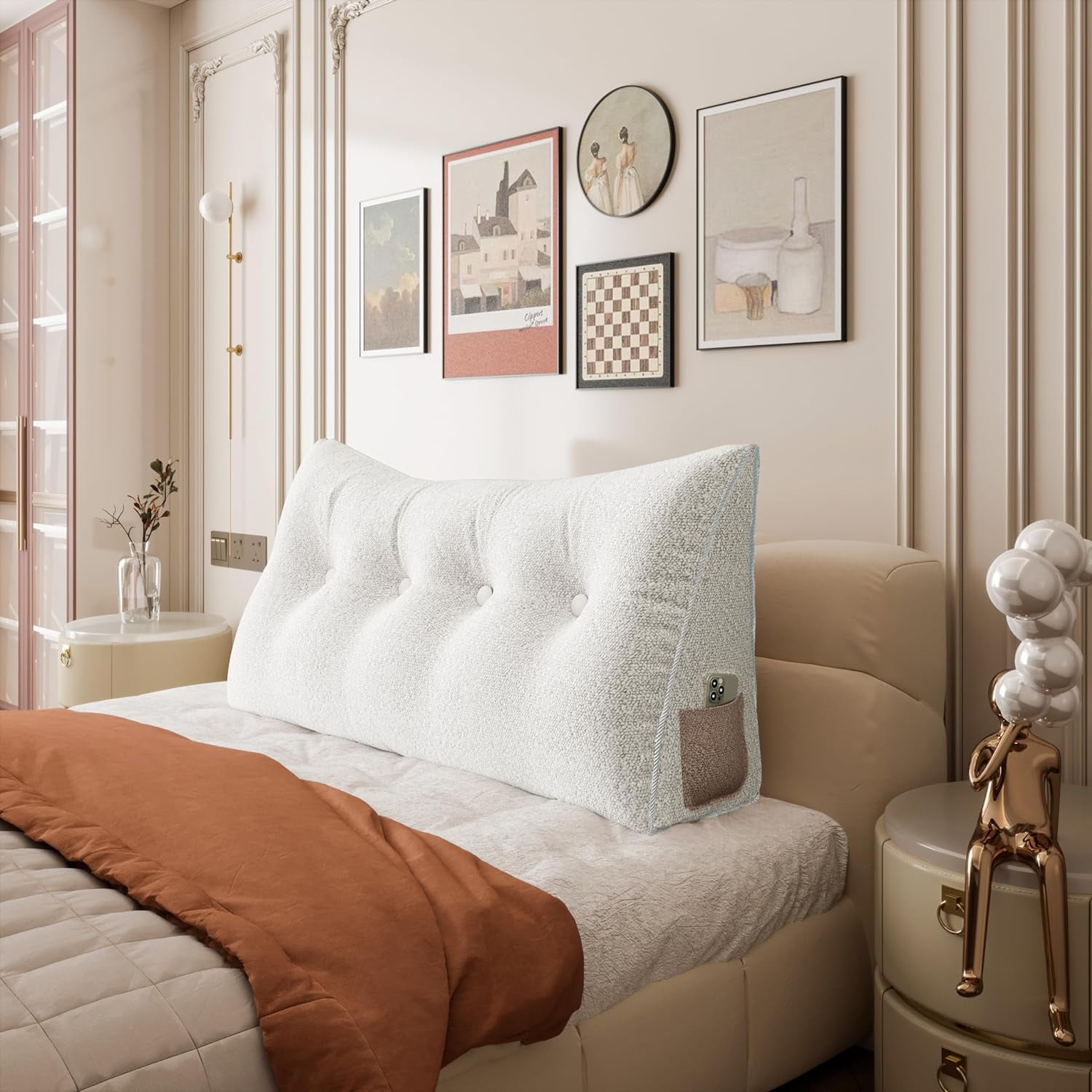 10 lbs Thickened Wedge Pillow Headboard Body Positioner Bed Wedge ...