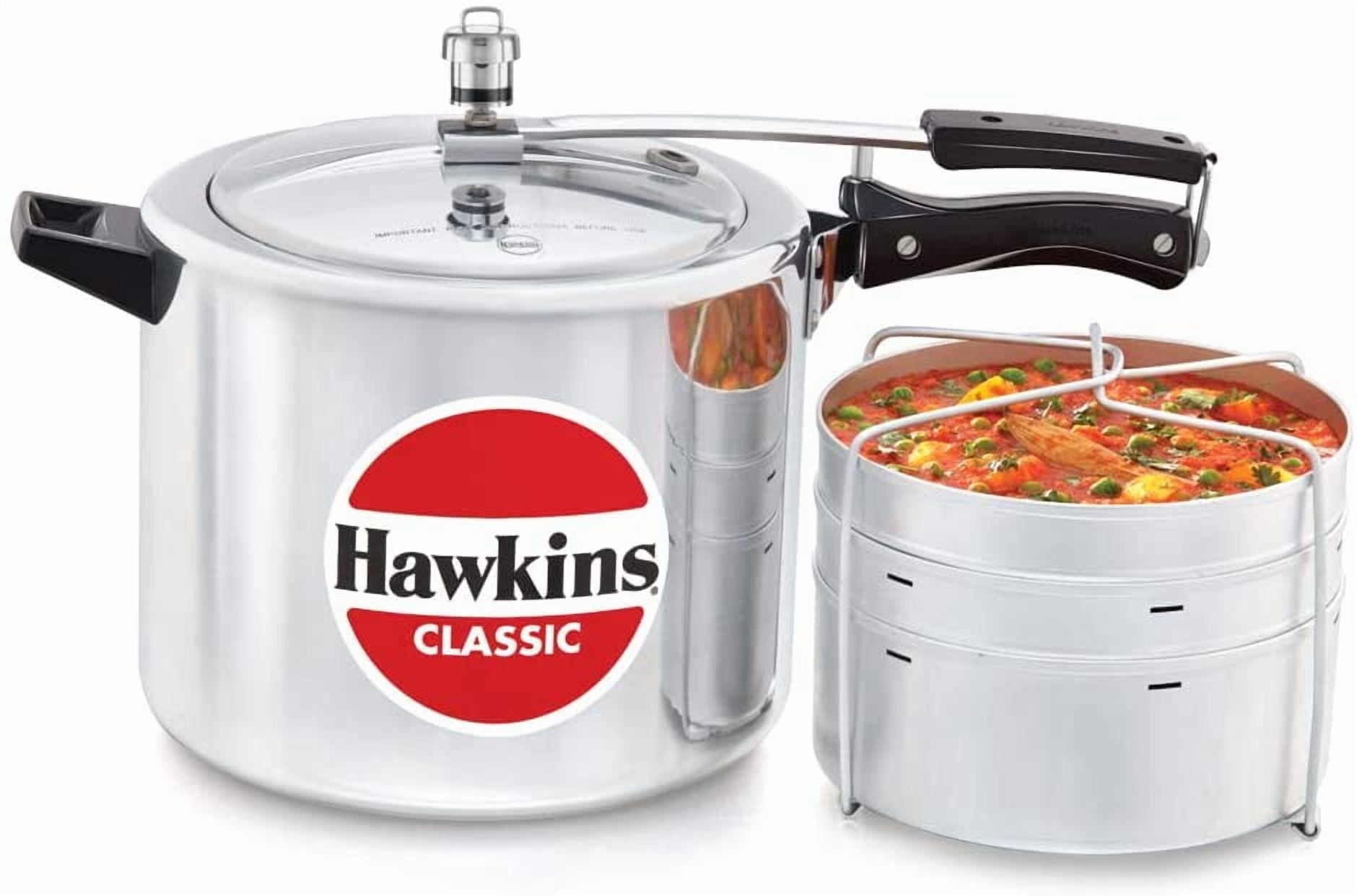 **10 litre classic pressure cooker with pots, inner lid cooker with ...