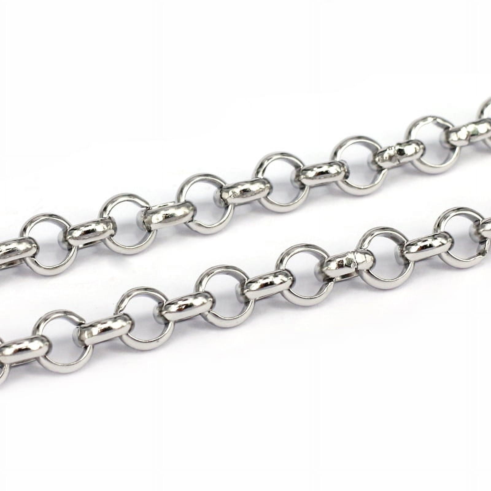 10 m Tarnish Resistant 304 Stainless Steel Chains Belcher Chains ...