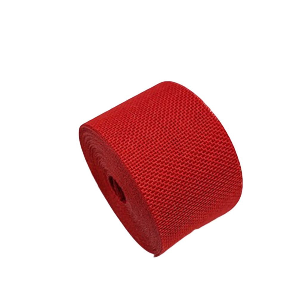 10 m jute ribbon 50 mm ribbon gift ribbon grid ribbon jute decorative ...