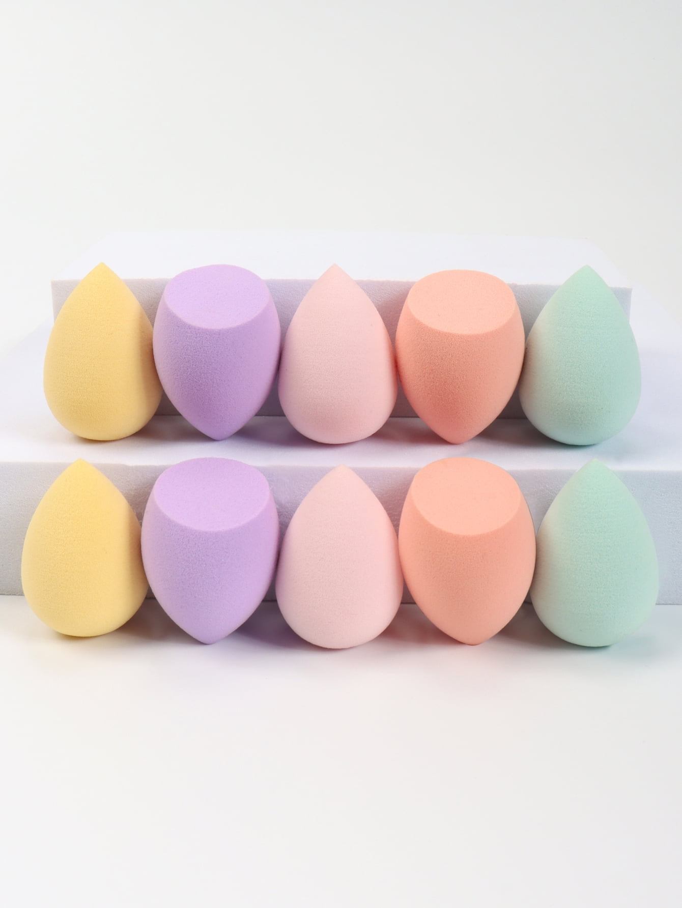 10 mini makeup sponge powder puff beauty sponge for makeup concealer ...