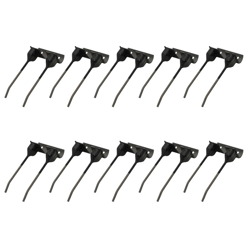 10 of Double Rubber Mount Rake Teeth 5.25" Tines x 2.375" Tine Gap ...