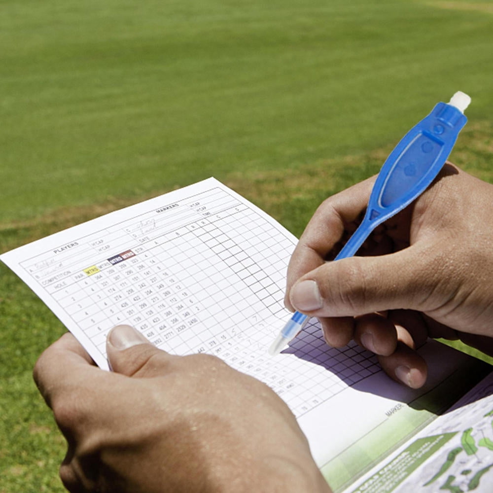 10 oval golf scorepens, 2H game conference writing tools, sports golf ...