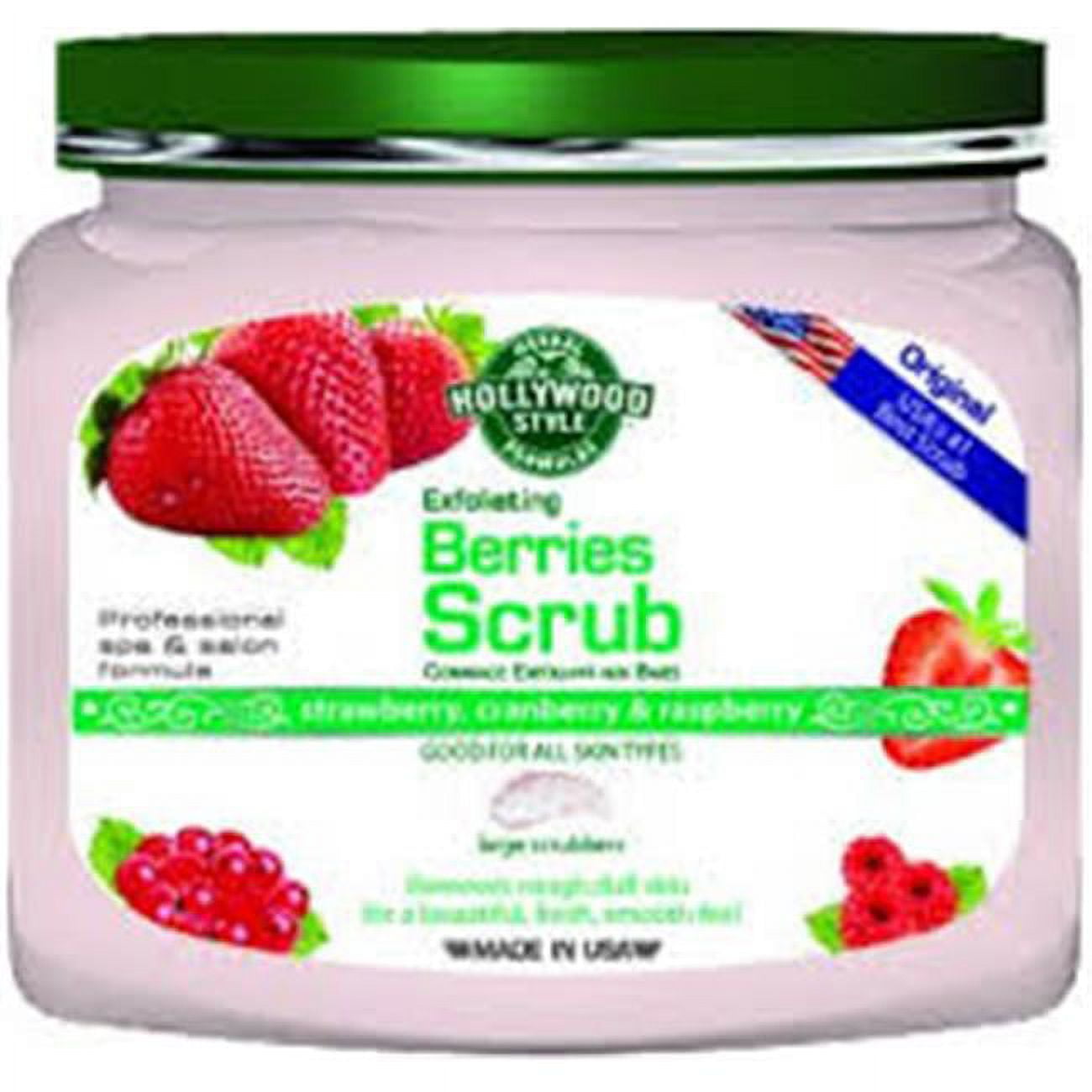 10 oz Exfoliating Berries Scrub in Jar - Walmart.com