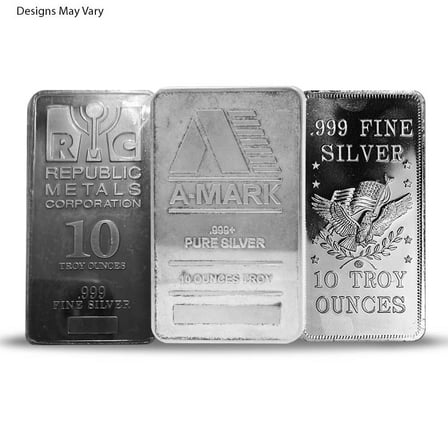 1 Kilo First Mint Silver Cast Bar .999 Fine - Walmart.com