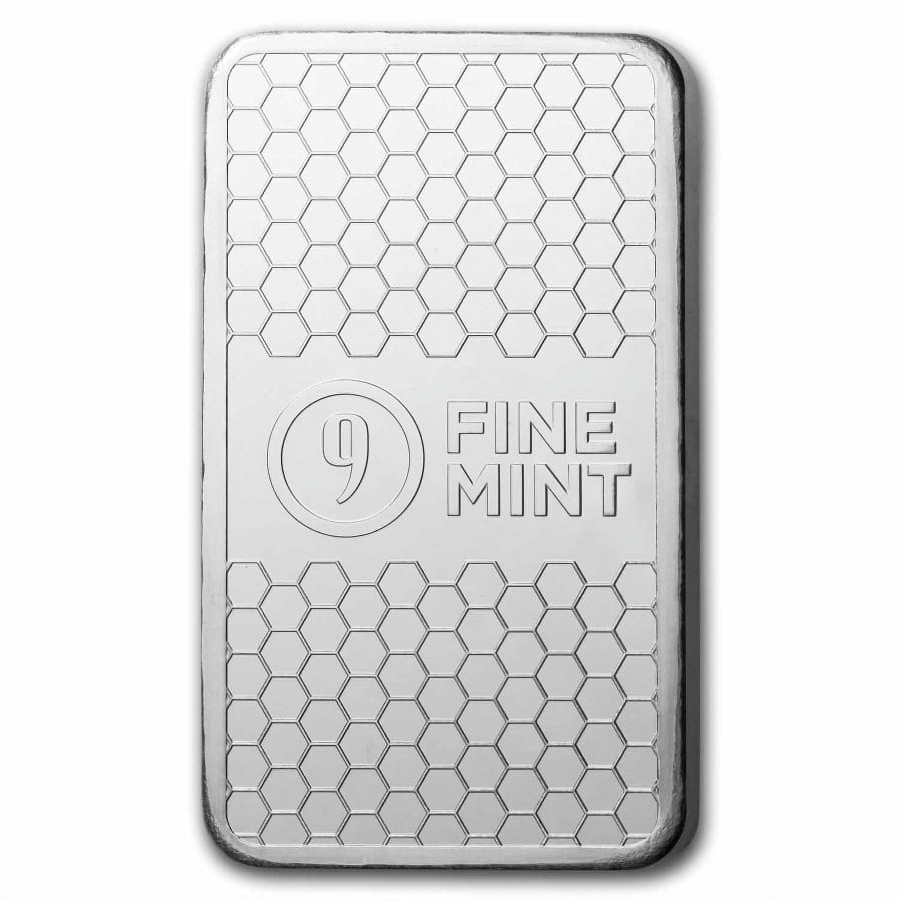 10 oz Silver Bar - 9Fine Mint - Walmart.com