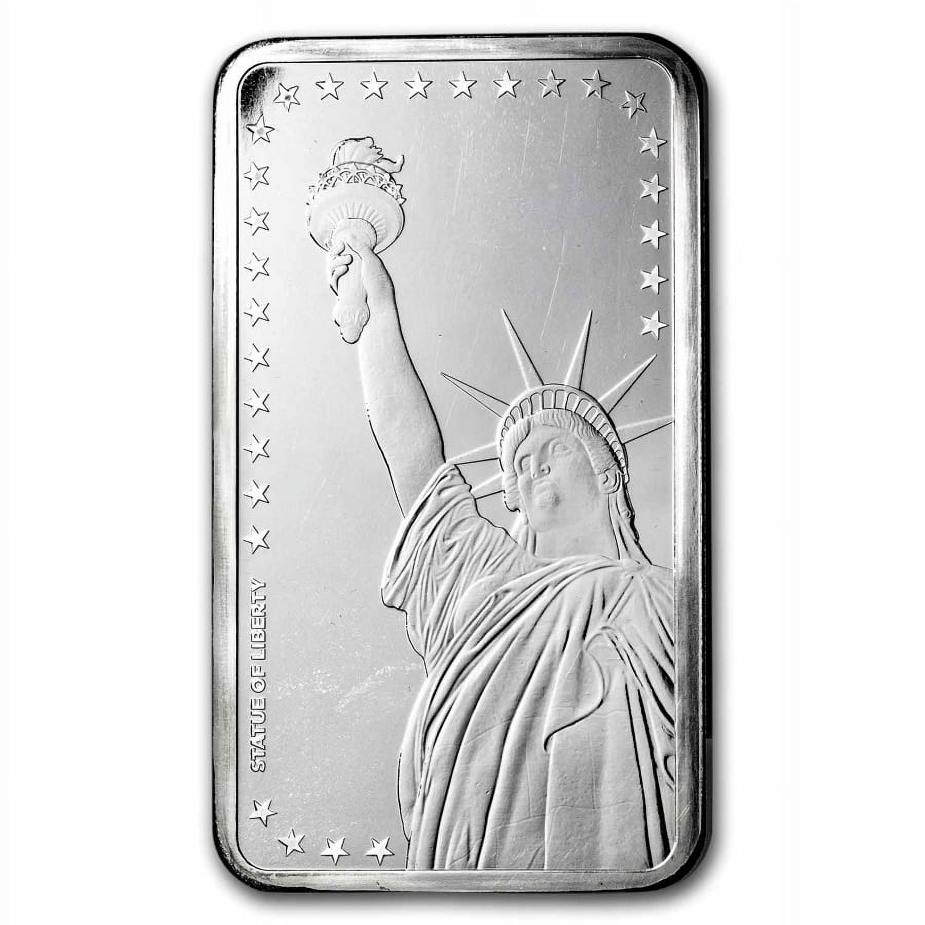 10 oz Silver Bar - Statue of Liberty - Walmart.com