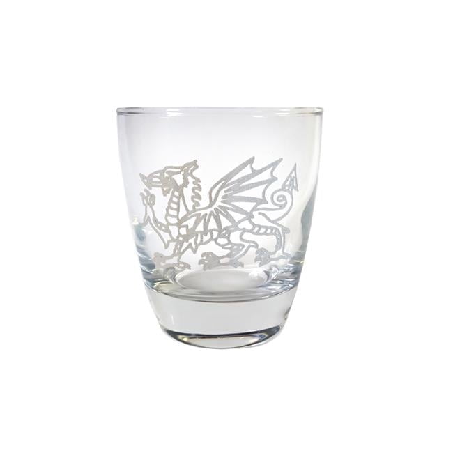 10 oz Welsh Dragon Engraved Lowball Glass - Walmart.com