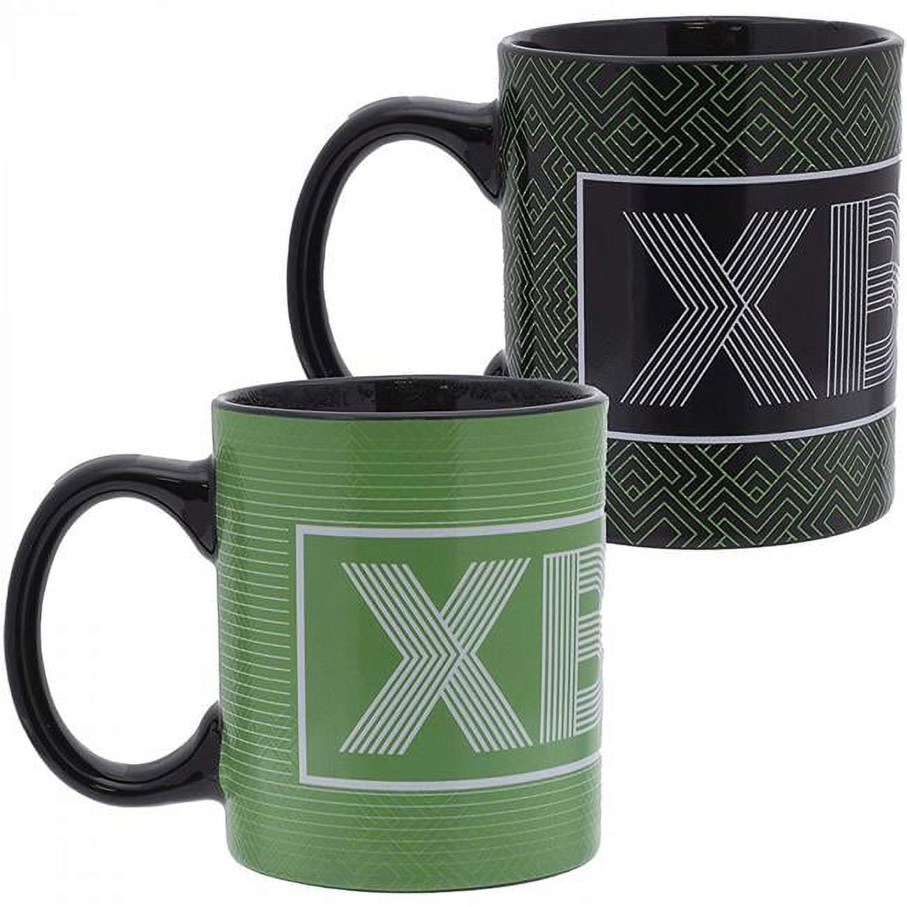10 oz Xbox Heat Change Ceramic Mug, Black & White - Walmart.com
